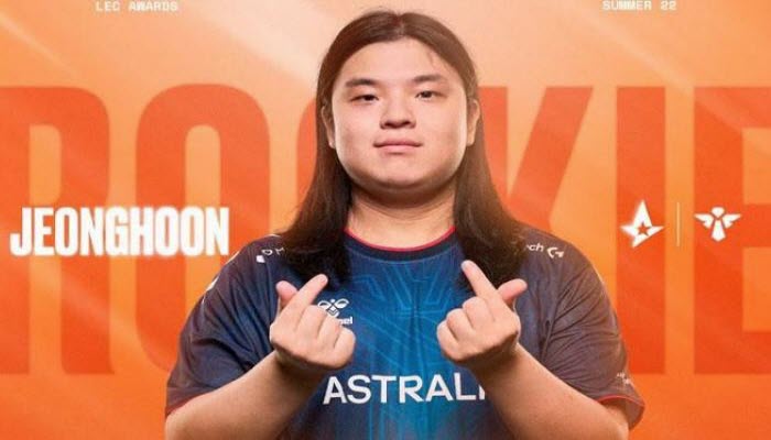 JeongHoon ผู้เล่นอีสปอร์ตดีที่สุดใน 2022 LEC Summer Split